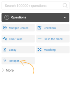 How to Create a Quiz Using Hotspot Questions