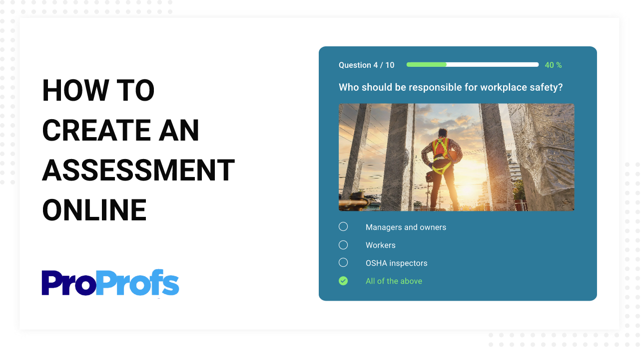 Compliance Skill Assessment Quiz & Test | ProProfs