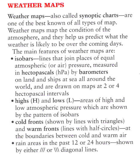 Synoptic Chart Symbols Trivia Quiz: Climate And Environment - Trivia ...